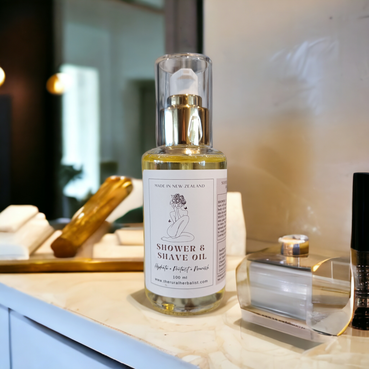 Shower & Shave Oil 100ml – Rural Herbalist